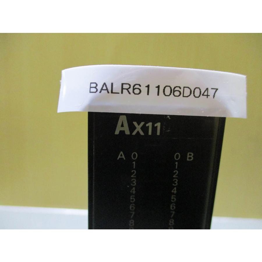 中古 MITSUBISHI MELSEC AX11 シーケンサAC入力ユニット 2個 (BALR61106D047) : growdetrading Yahoo!ショップ - 通販 ...
