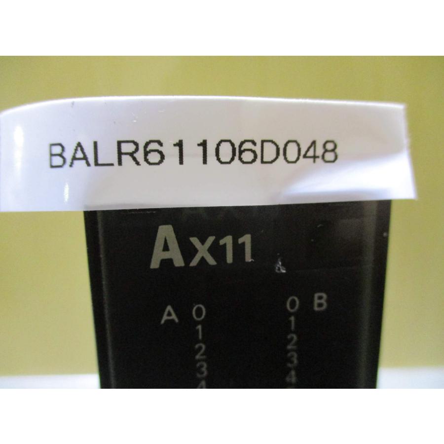 中古 MITSUBISHI MELSEC AX11 シーケンサAC入力ユニット 2個 (BALR61106D048) : growdetrading Yahoo!ショップ - 通販 ...