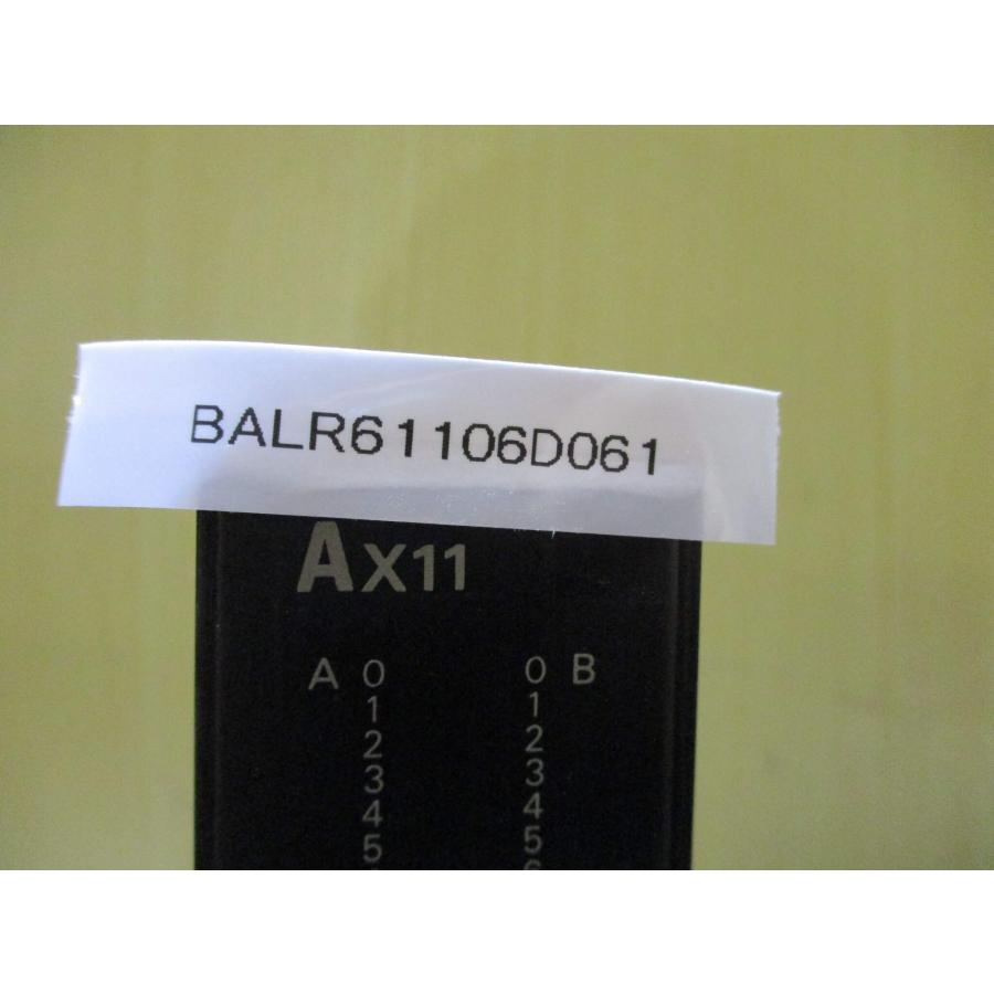中古 MITSUBISHI MELSEC AX11 シーケンサAC入力ユニット 2個 (BALR61106D061) : growdetrading Yahoo!ショップ - 通販 ...