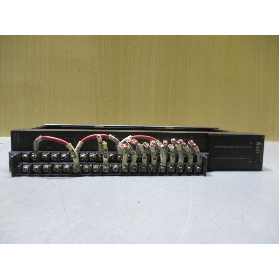 中古 MITSUBISHI MELSEC AX11 シーケンサAC入力ユニット (BALR61106D065) : growdetrading Yahoo!ショップ - 通販 - Yahoo ...