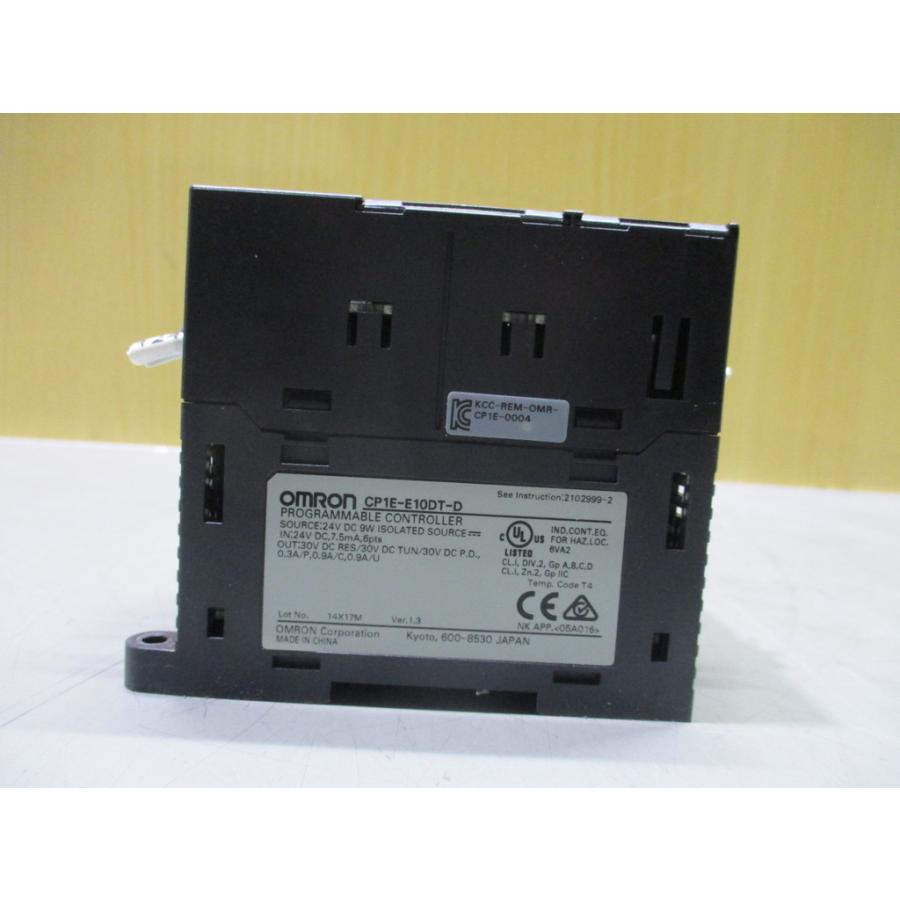 中古 OMRON CP1E-E10DT-D プログラマブルコントローラCP1E ベーシックモデル(BALR61128D092) : balr61128d092 : growdetrading ...