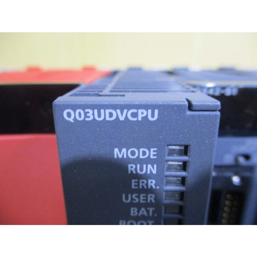 中古 MELSEC UNIT Q35B/Q61P/QX42-S1/QY42P/QD77MS4/QD75P1N (BAMR60112C019 ...