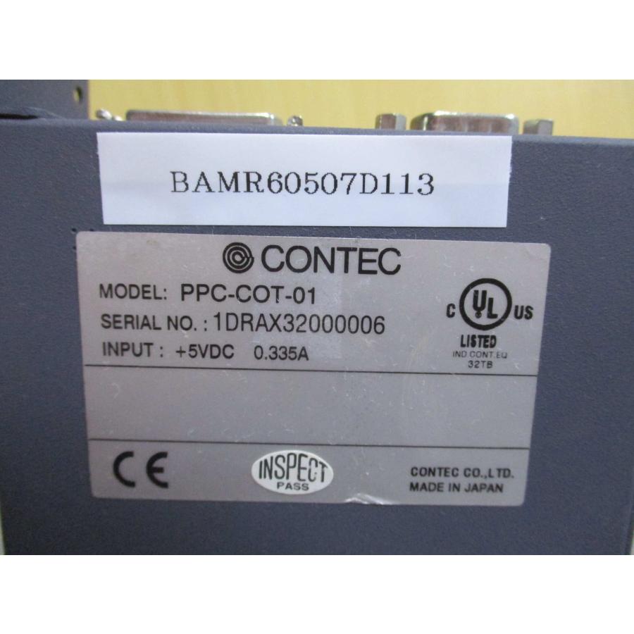 中古 CONTEC PPC-COT-01 (BAMR60507D113) : growdetrading Yahoo!ショップ - 通販 - Yahoo!ショッピング