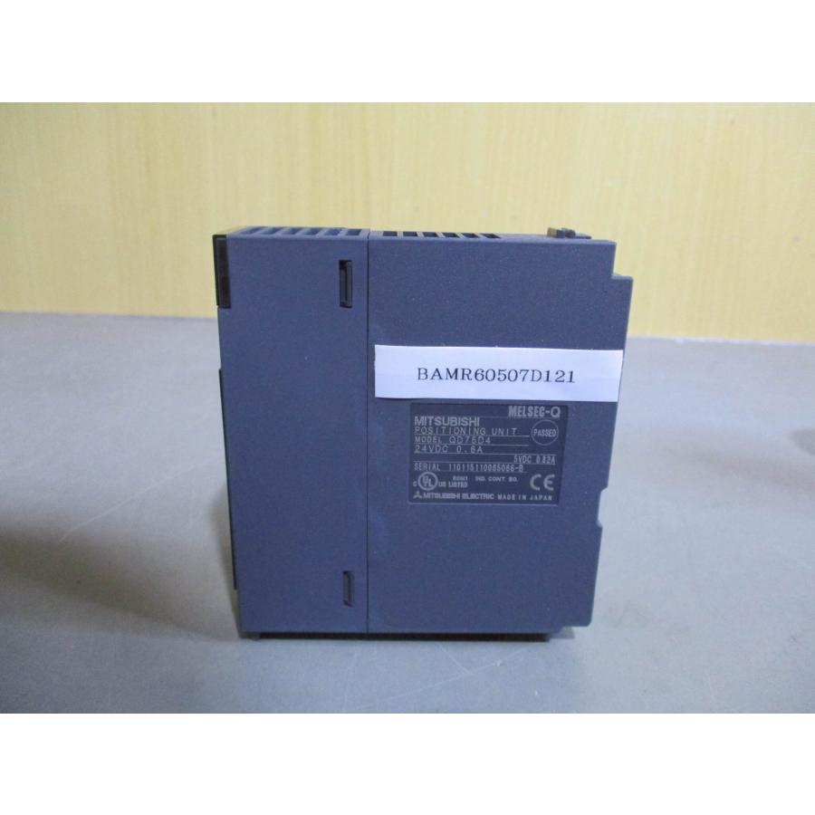 中古 MITSUBISHI POSITIONING UNIT QD75D4 位置決めユニット (BAMR60507D121 ...