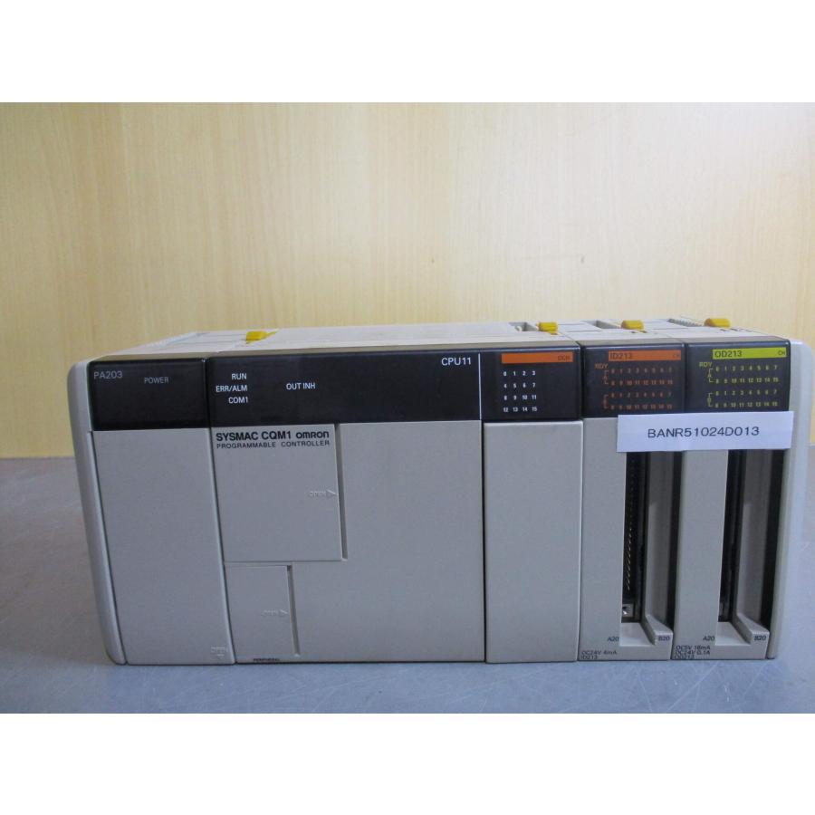 中古 OMRON PA203/CPU11 SYSMAC CQM1/0CH/ID213/OD213 (BANR51024D013 ...