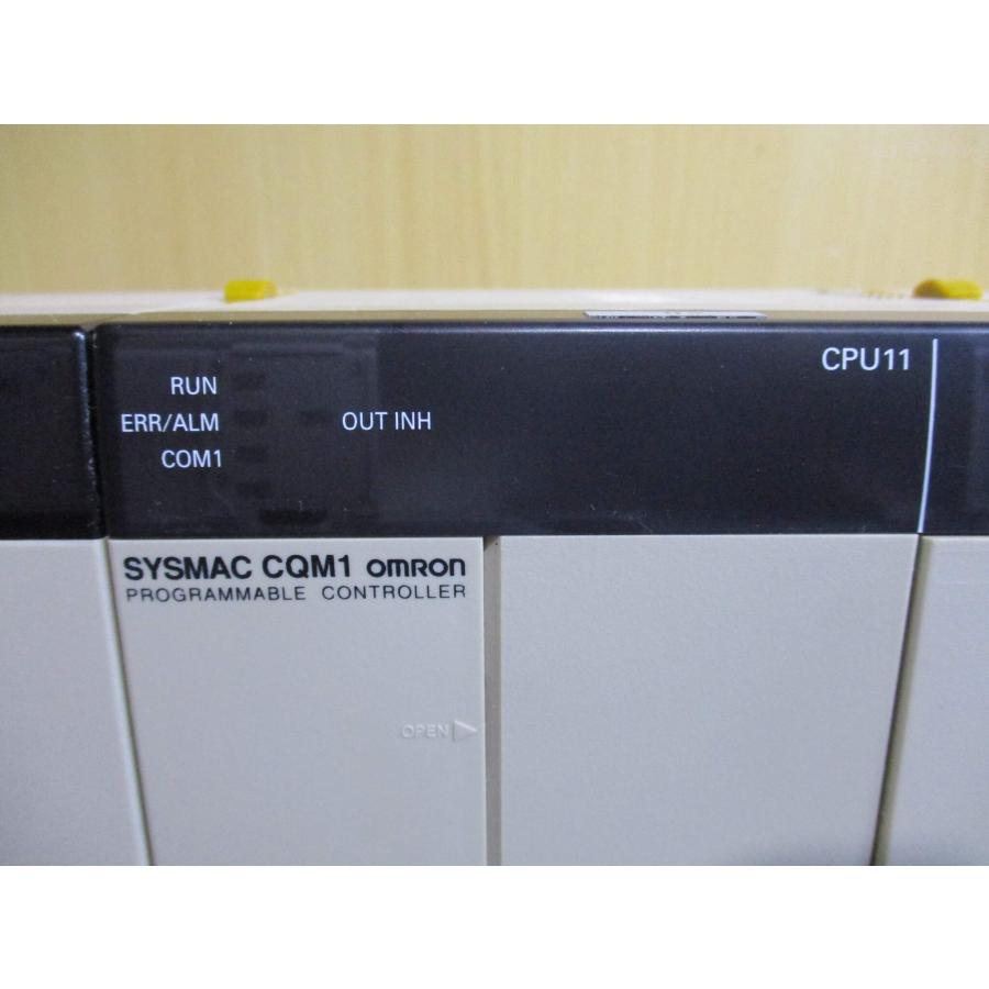 中古 OMRON SYSMAC CQM1/CPU11/PA206/OCH/ID212/OC222/OC221 (BANR51209D024 ...