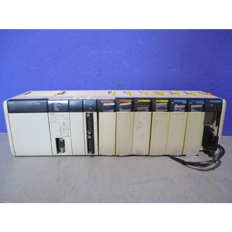 中古 OMRON PA206/CQM1H-CPU51/0CH/ID212/OC222*2/AD041/TC201/IPS01 ...
