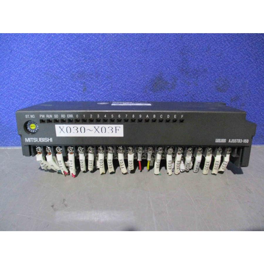 中古 MITSUBISHI I/O LINK REMOTE UNIT AJ55TB3-16D (BARR60730B015) : growdetrading Yahoo!ショップ - 通販 ...