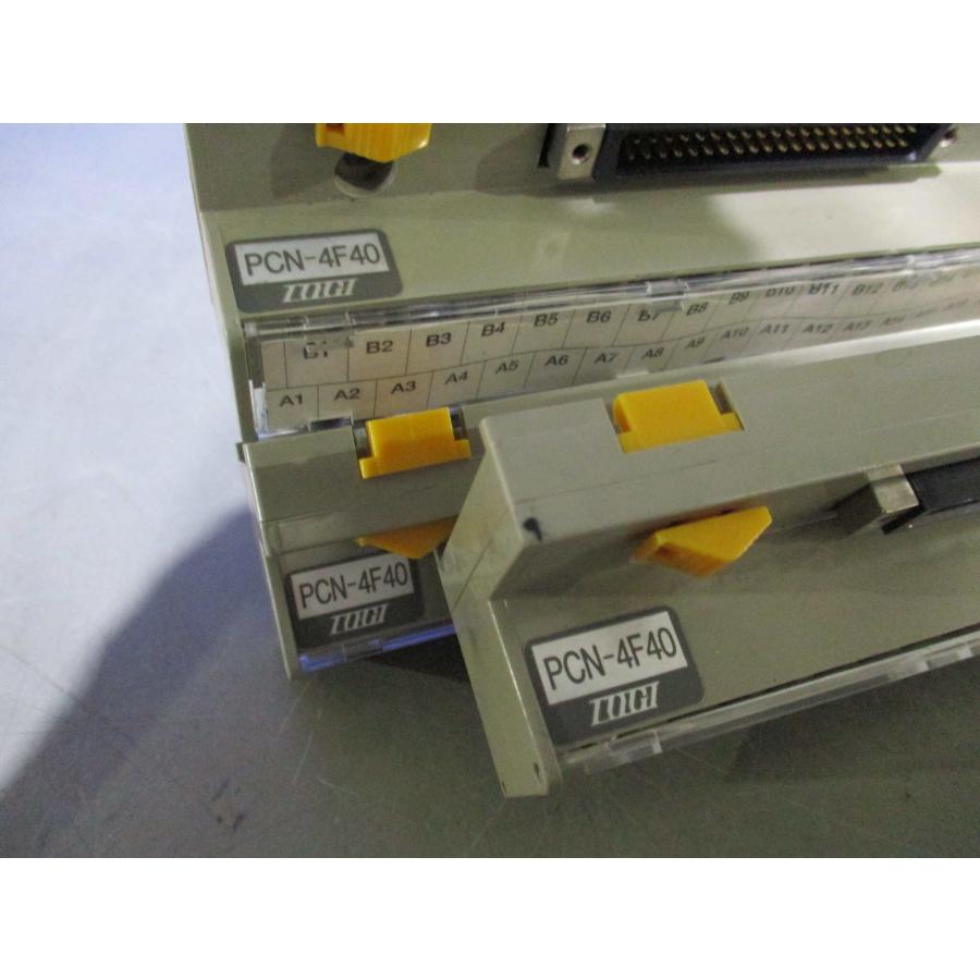 中古 TOGI PCN-4F40 ターミナルブロック 3個(BASR60914D090) : growdetrading Yahoo!ショップ ...