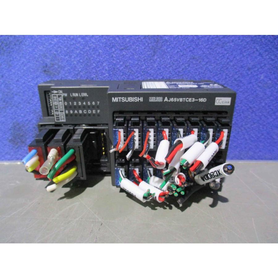 中古 MITSUBISHI INPUT UNIT AJ65VBTCE3-16D 入力ユニット24VDC 5MA(BASR60919D133) : growdetrading Yahoo ...