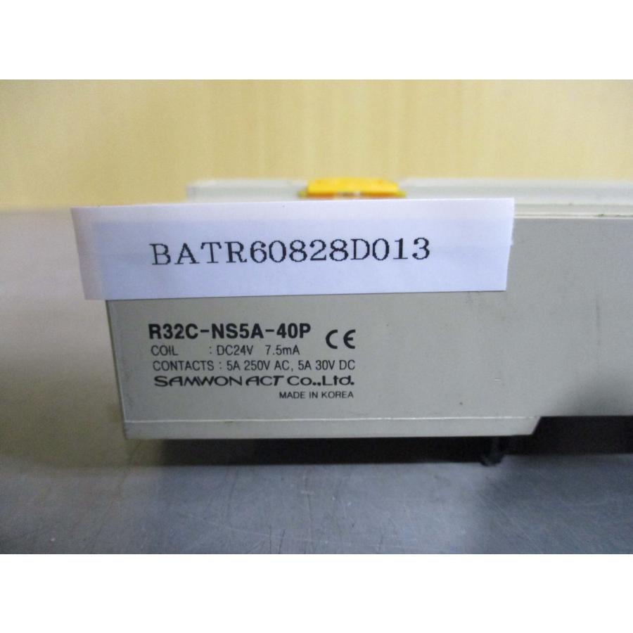中古SAMWON I/O Link Relay Board R32C-NS5A-40P(BATR60828D013) : growdetrading Yahoo!ショップ - 通販 ...