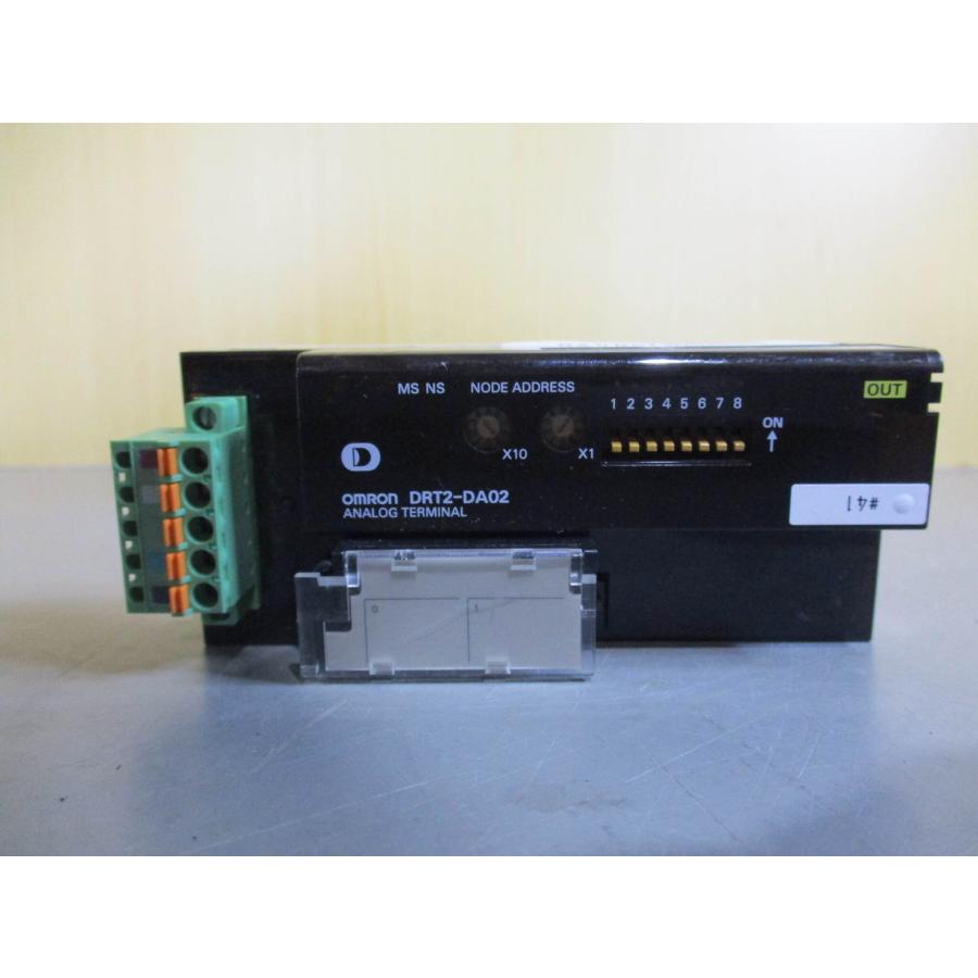 中古 OMRON DRT2-DA02アナログ入力/出力ターミナル ANALOG TERMINAL (BAVR51208B056 ...