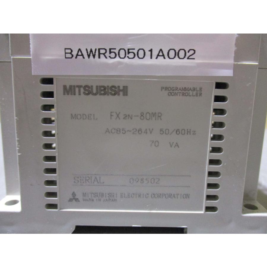 中古 MITSUBISHI PROGRAMMABLE CONTROLLER FX2N-80MR プログラマブルコントローラー(BAWR50501A002) : growdetrading ...