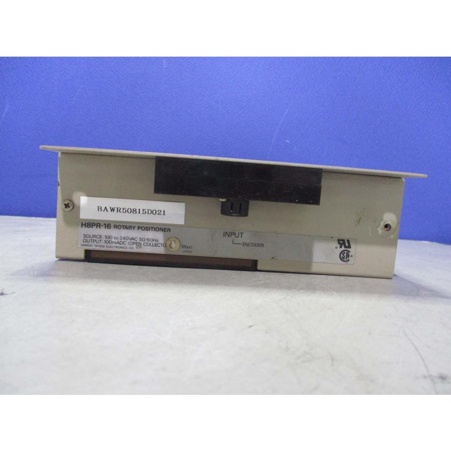 中古 OMRON ROTARY POSITIONER H8PR-16 回転ポジショナー(BAWR50815D021 ...