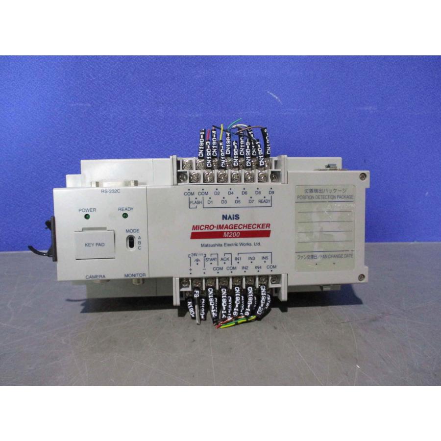 中古 NAIS MICRO-IMAGECHECKER M200 RS-232C C10T6DTA0500(BAWR51212D001 ...