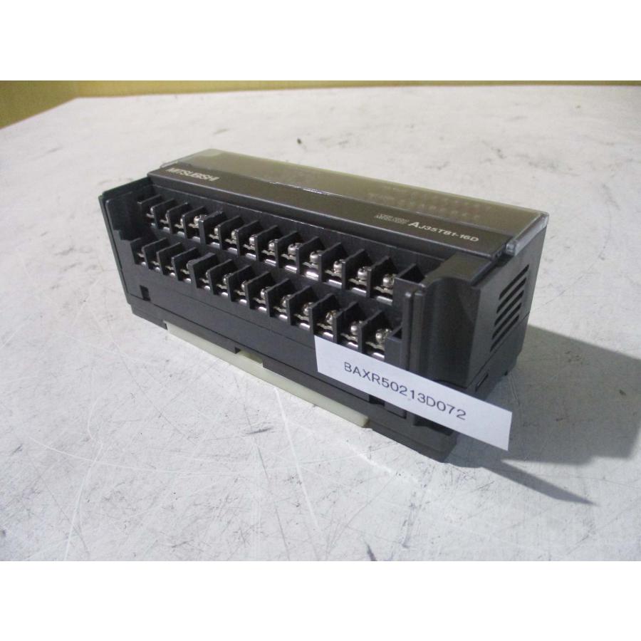 中古 MITSUBISHI AJ35TB1-16D DC入力ユニット プラス マイナスコモン共用タイプ DC24V 7mA(BAXR50213D072) : growdetrading ...