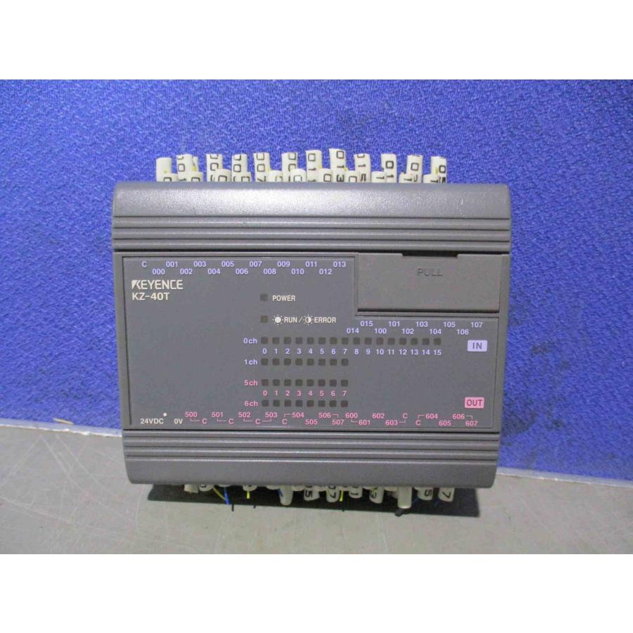 中古KEYENCE KZ-40T 超小型パッケージタイプPLC(BAXR60720D045) : growdetrading Yahoo!ショップ - 通販 - Yahoo!ショッピング