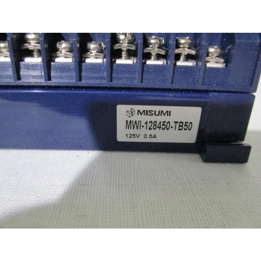 中古 MISUMI MWI-128450-TB50 ターミナルブロック(BAYR40809D011) : bayr40809d011 : growdetrading Yahoo!ショップ ...