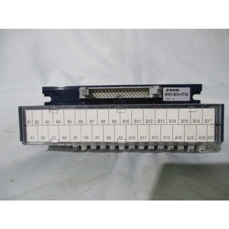 中古 MISUMI MWS-M34-HT34 コネクタ端子台(BAYR41022A205) : growdetrading Yahoo!ショップ - 通販 - Yahoo!ショッピング