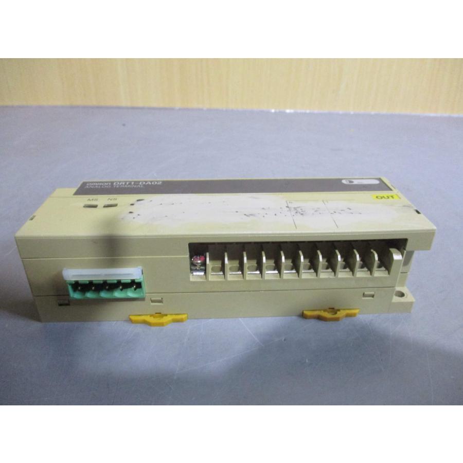 中古 OMRON DRT1-DA02 アナログ入力/出力ターミナル (BAZR60430B015) : bazr60430b015 ...