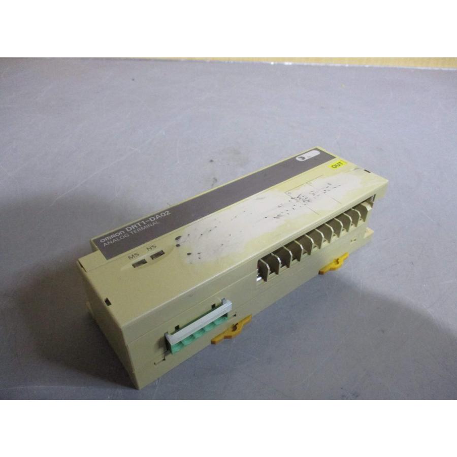 中古 OMRON DRT1-DA02 アナログ入力/出力ターミナル (BAZR60430B015) : bazr60430b015 ...