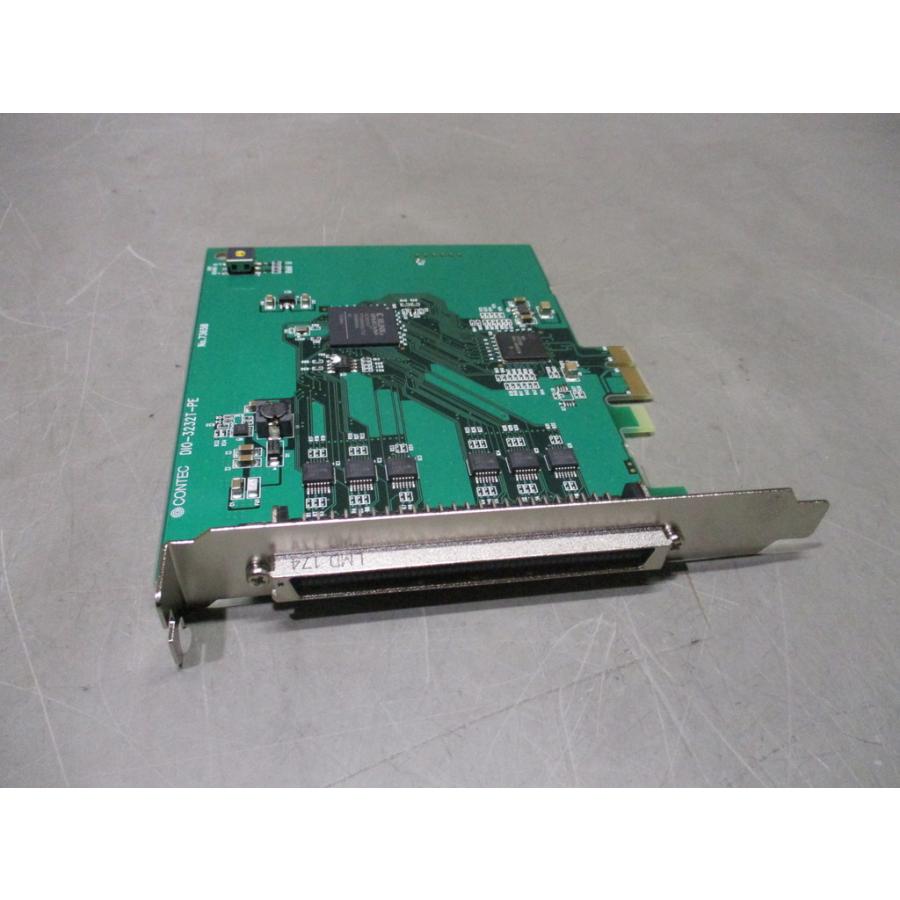 中古 CONTEC DIO-3232T-PE PCI Express対応 絶縁型デジタル入出力ボード (CAKR70815B021 ...