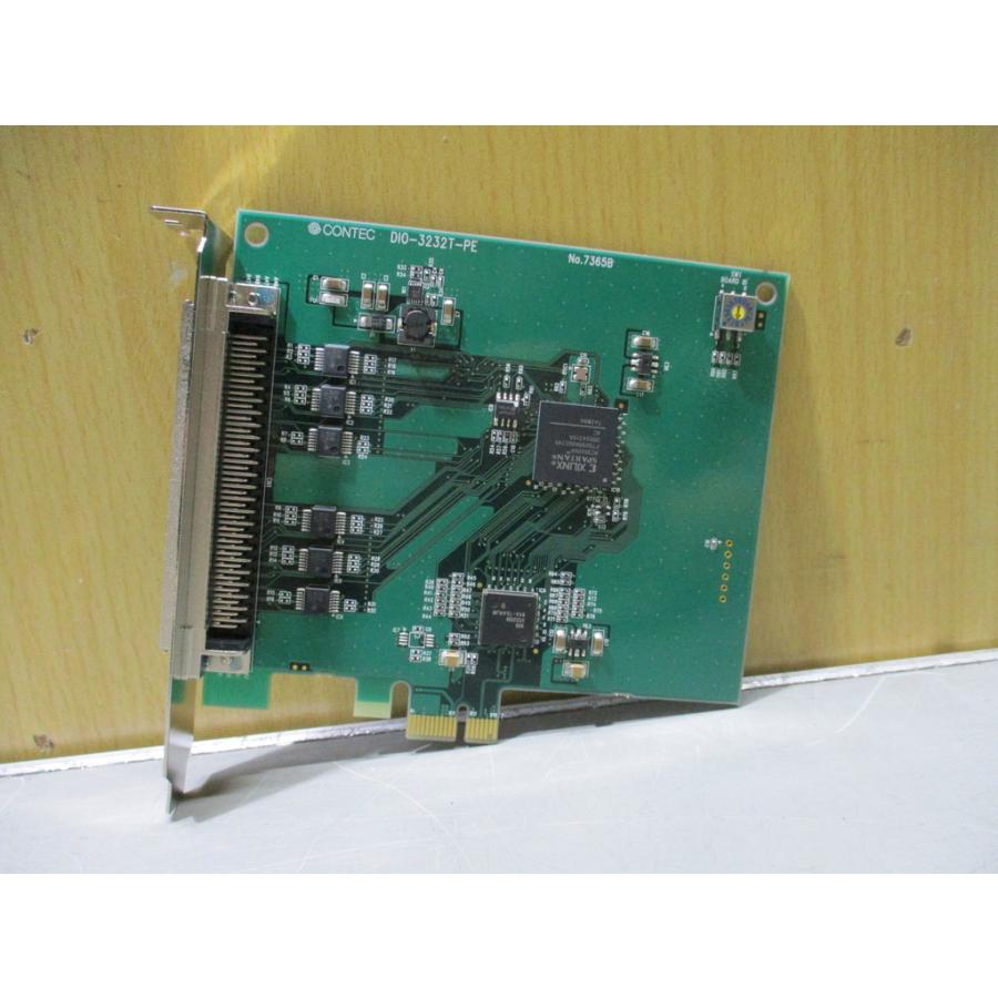 中古 CONTEC DIO-3232T-PE PCI Express対応 絶縁型デジタル入出力ボード (CAKR70815B041 ...