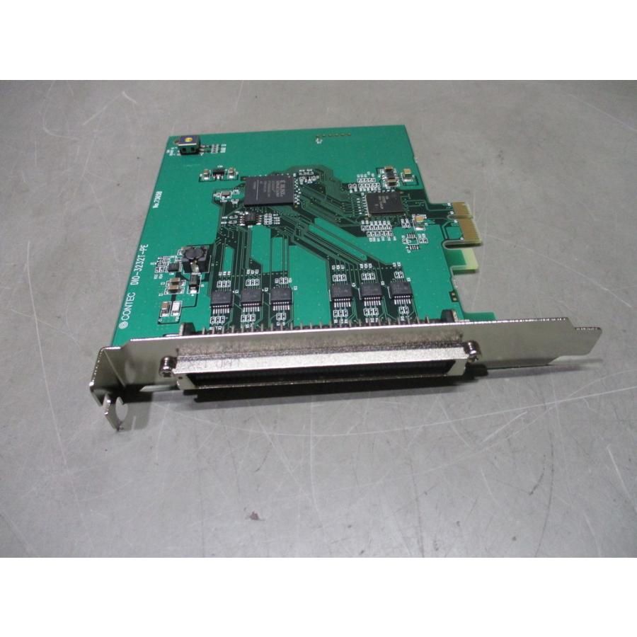 中古 CONTEC DIO-3232T-PE PCI Express対応 絶縁型デジタル入出力ボード (CAKR70815B041 ...