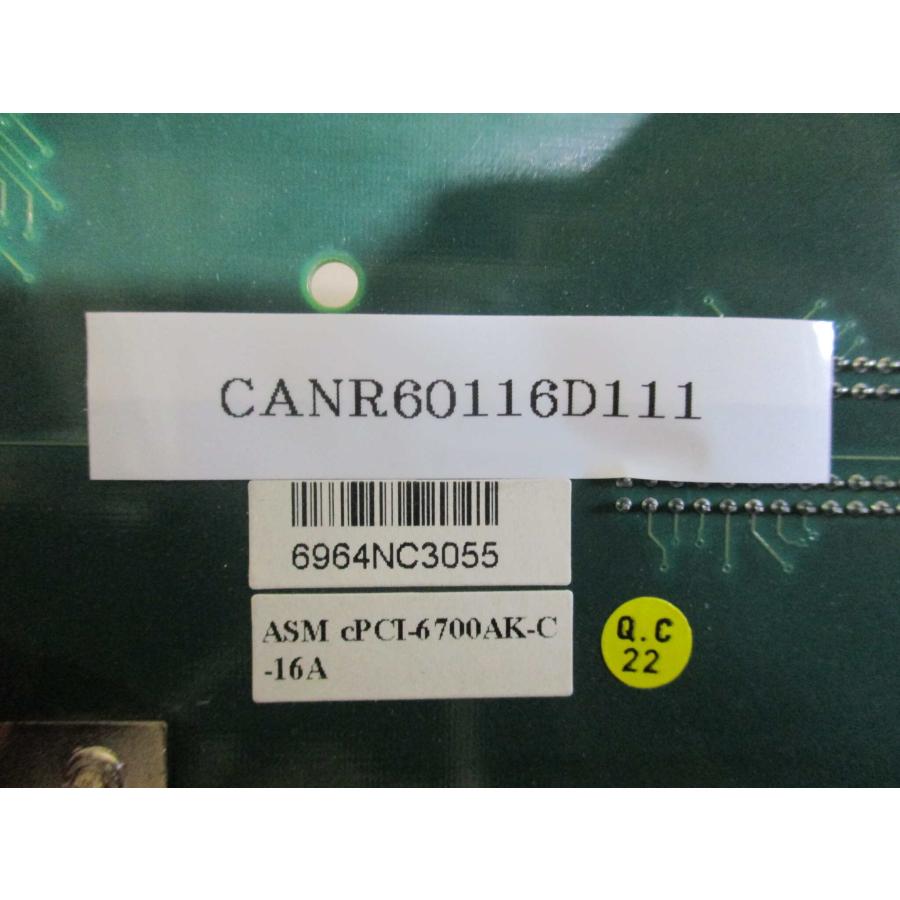 中古 ADLINK NUIPC ASM CPCI-6700AK-C-16A DB-44CFV BOARD (CANR60116D111 ...