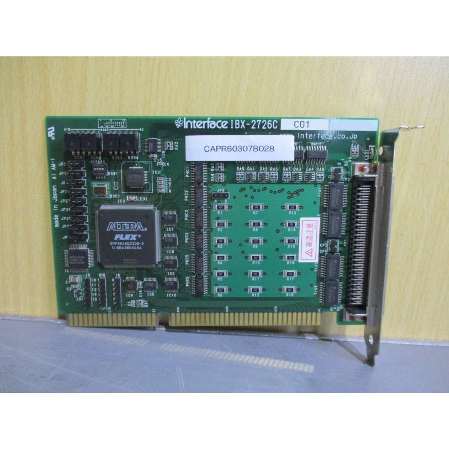 中古Interface IBX-2726C C01 PCBボード(CAPR60307B028) : growdetrading Yahoo!ショップ - 通販 - Yahoo!ショッピング