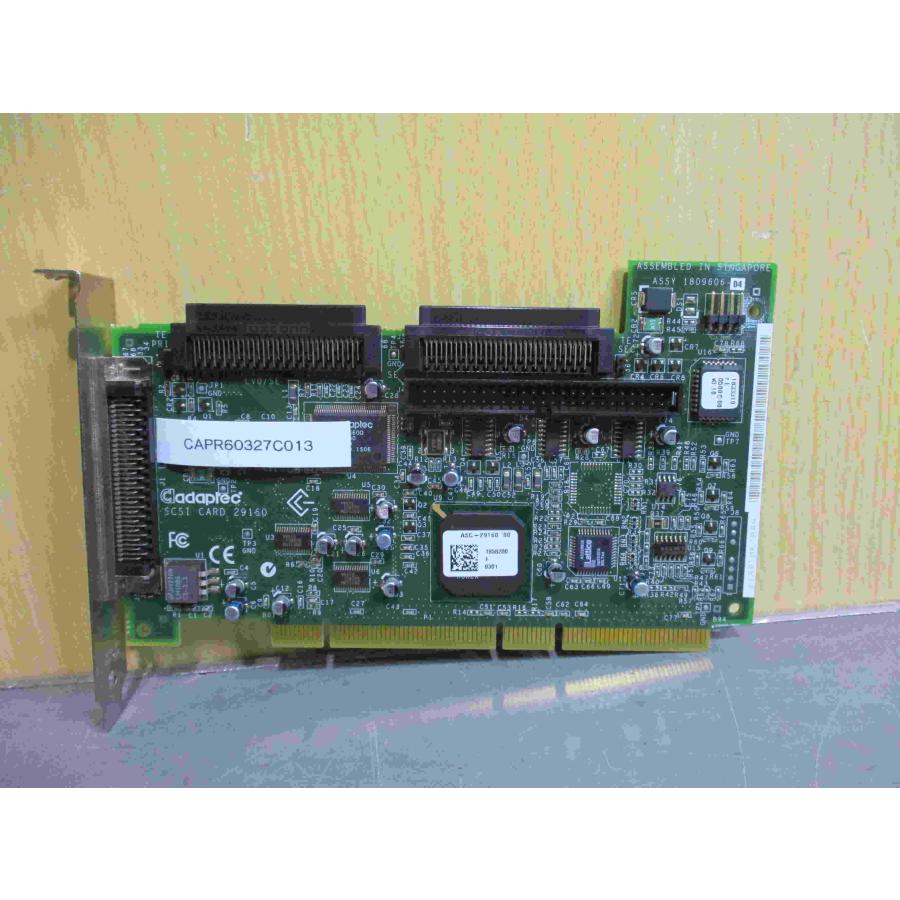 中古Adaptec Asc-29160 Controller Card ASSY 1809606-04 Ultra160 SCSI (PCI ...