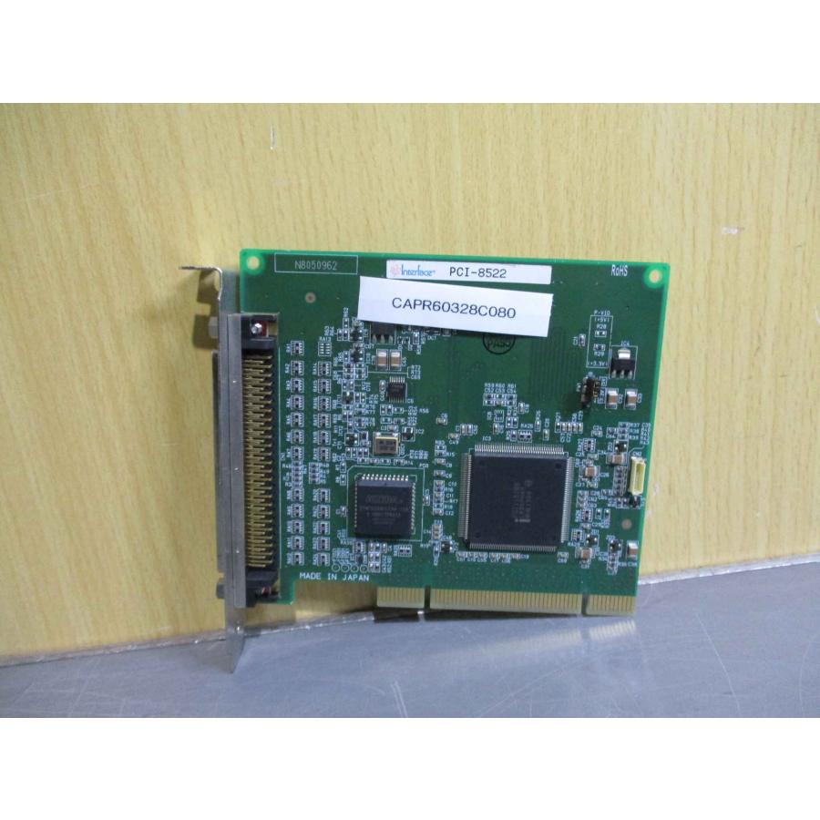 中古 Interface PCI-8522 産業機器ボードインタフェース (CAPR60328C080) : growdetrading Yahoo!ショップ - 通販 - Yahoo!ショッピング