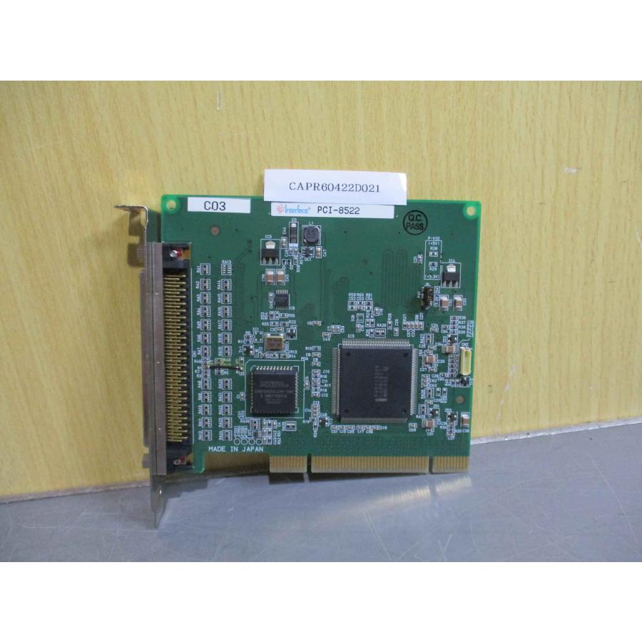 中古 Interface PCI-8522 産業機器ボードインタフェース (CAPR60422D021) : growdetrading ...
