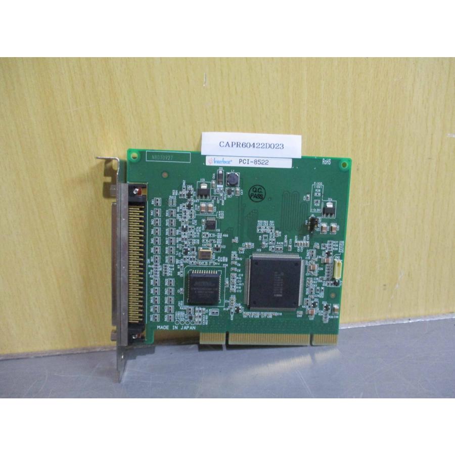 中古 Interface PCI-8522 産業機器ボードインタフェース (CAPR60422D023) : growdetrading Yahoo!ショップ - 通販 - Yahoo!ショッピング