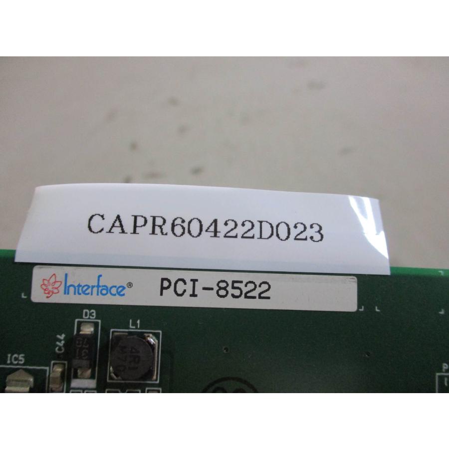 中古 Interface PCI-8522 産業機器ボードインタフェース (CAPR60422D023) : growdetrading Yahoo!ショップ - 通販 - Yahoo!ショッピング