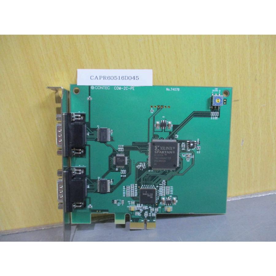 中古CONTEC COM-2C-PE シリアル通信ボード(CAPR60516D045) : growdetrading Yahoo!ショップ ...