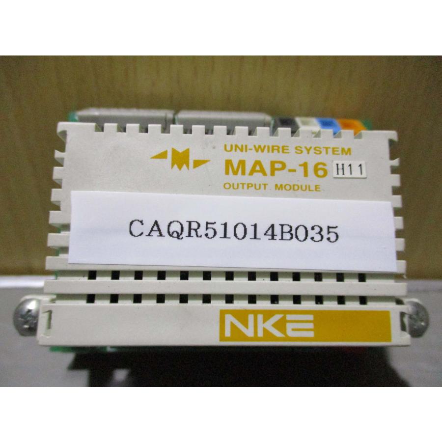 中古 NKE UNI-WIRE SYSTEM OUTPUT MODULE MAP-16 (CAQR51014B035 ...