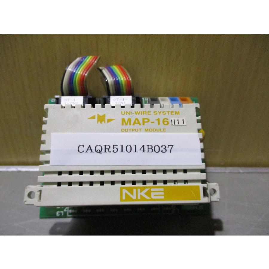 中古 NKE UNI-WIRE SYSTEM OUTPUT MODULE MAP-16 (CAQR51014B037 ...