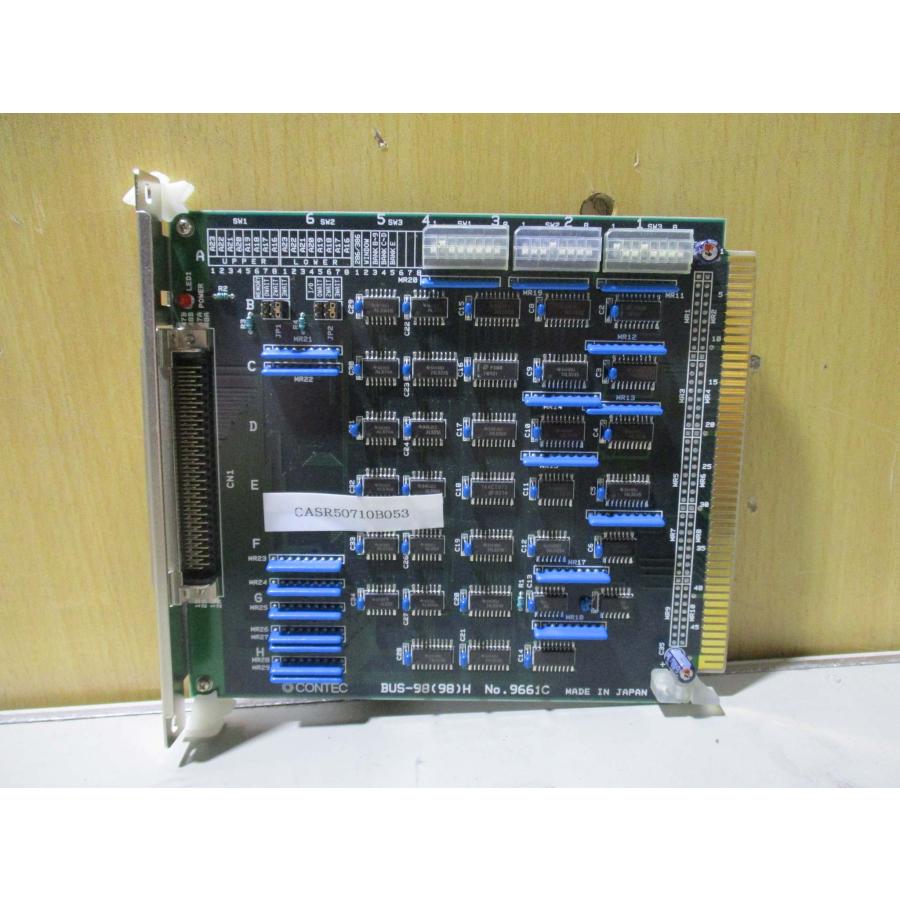 中古 Contec BUS-98(98)H Printed Circuit Board Card Module(CASR50710B053 ...