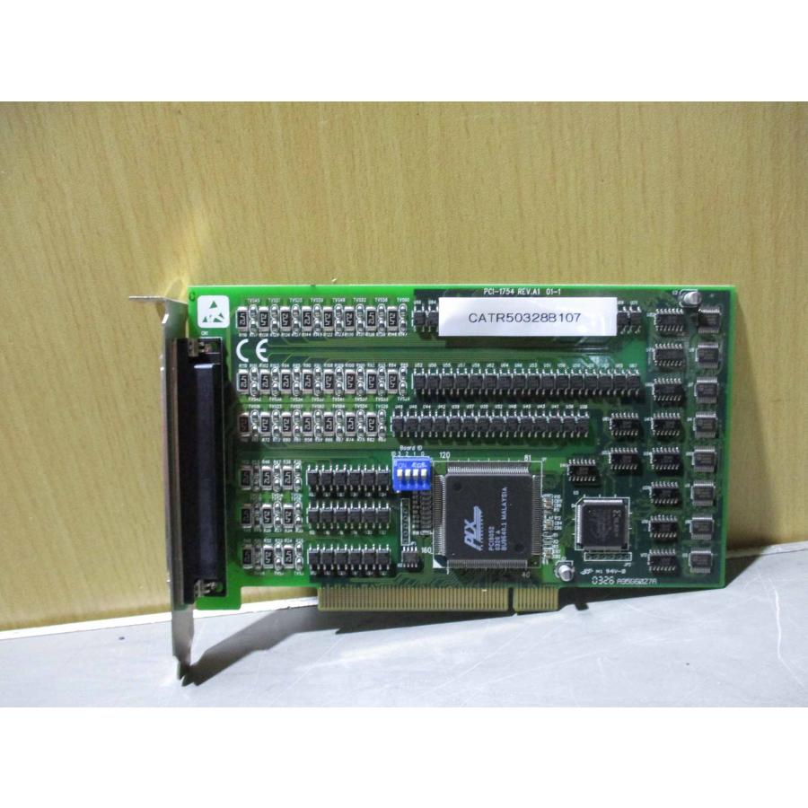 中古 Advantech PCI-1754 64-channel isolated digital card(CATR50328B107) : growdetrading Yahoo!ショップ ...