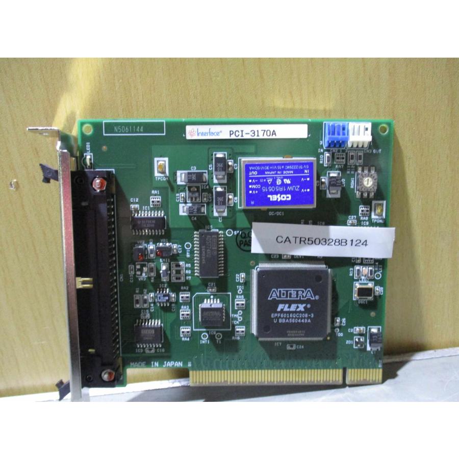 中古 INTERFACE PCI-3170A BOARD(CATR50328B124) : growdetrading Yahoo!ショップ - 通販 - Yahoo!ショッピング