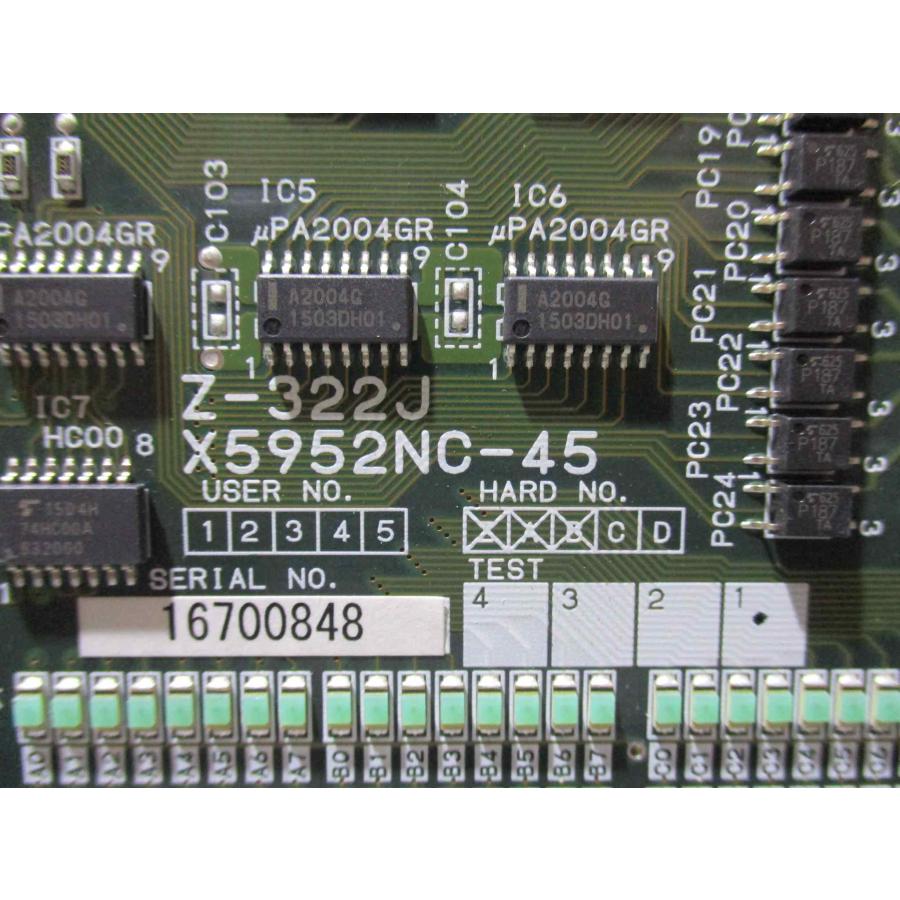 中古 SHARP プログラマブルコントローラ I/Oボード/通信ボード Z-322J X5952NC-45(CATR50429B164) : growdetrading Yahoo!ショップ ...