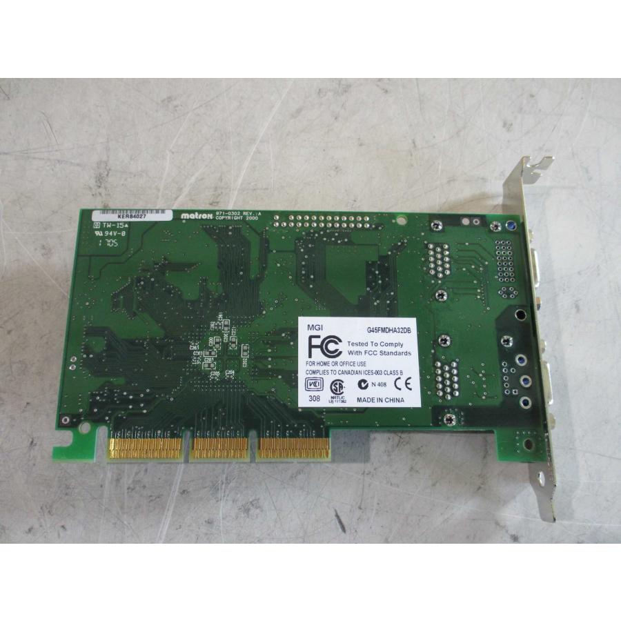 中古 MATROX MILLENNIUM G450 32MB G45FMDHA32DB 971-0302(CAUR50207C098 ...