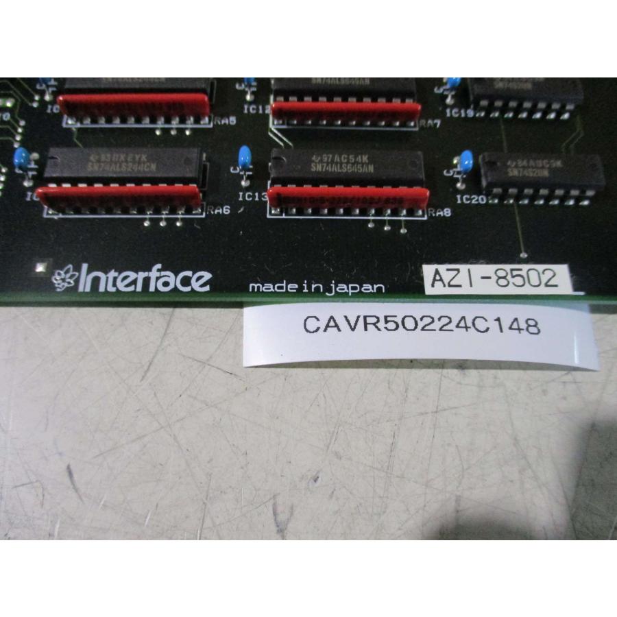 中古Interface AZI-8502 Board P/907/15-001(CAVR50224C148) : growdetrading Yahoo!ショップ - 通販 - Yahoo ...