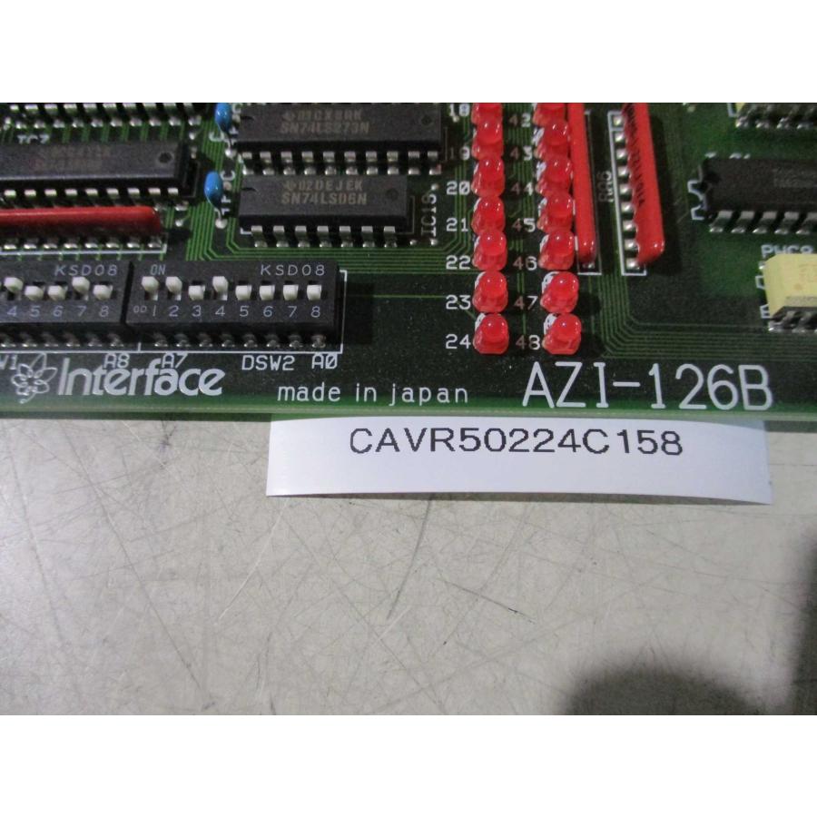 中古Interface AZI-126B(CAVR50224C158) : cavr50224c158 : growdetrading Yahoo!ショップ - 通販 - Yahoo!ショッピング