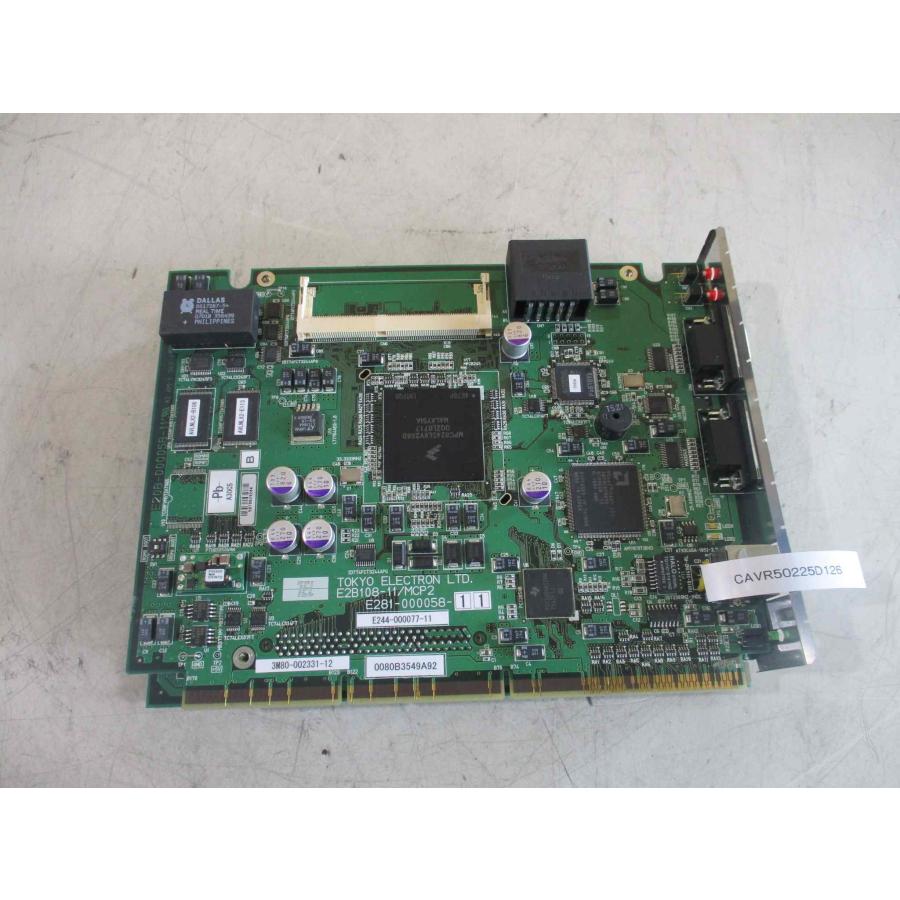 中古 TEL TOKYO ELECTRON E2B108-11/MCT2 E281-000059-11/E2B108-11/MCP2 E281-000059-11(CAVR50225D126 ...