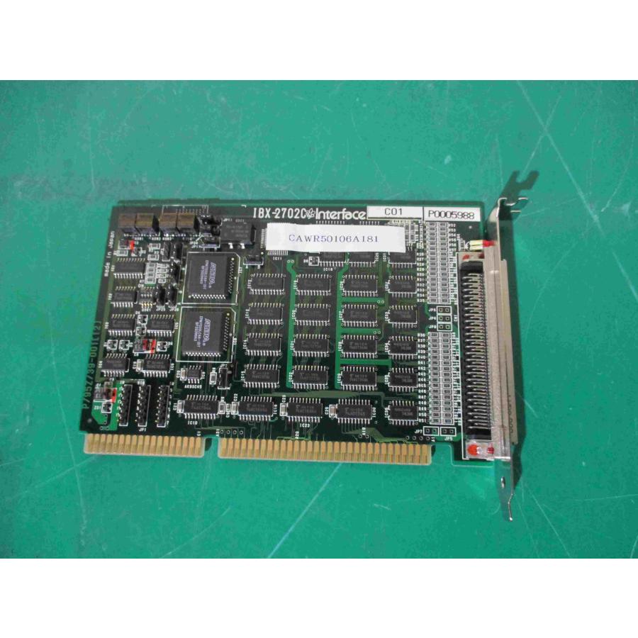 中古 Interface IBX-2702C デジタル入出力共用ボード(CAWR50106A181) : growdetrading Yahoo!ショップ - 通販 - Yahoo!ショッピング