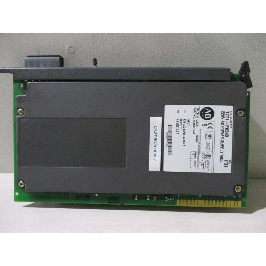 中古 ALLEN BRADLEY AC POWER SUPPLY MODULE 1771-P6S/B AC電源モジュール 220V ...