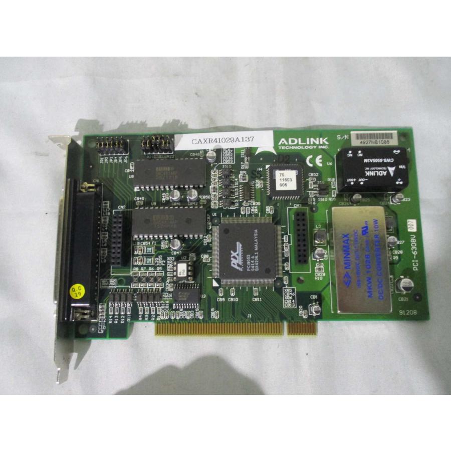 中古 ADLINK Series 絶縁アナログ出力カード PCI-6308V 51-12202-0A4 REV.A4 ...