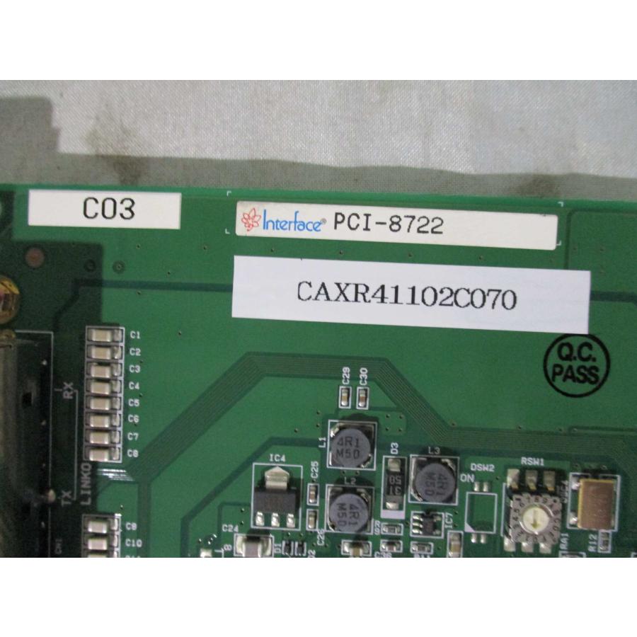中古 Interface PCI-8722 インターフェイスボード(CAXR41102C070) : growdetrading Yahoo!ショップ - 通販 - Yahoo!ショッピング